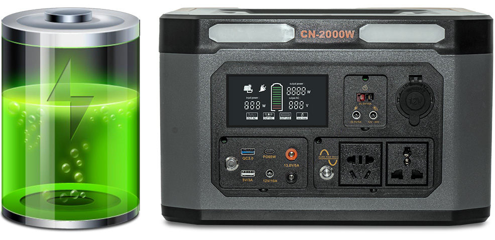 2000W Portable Power Station | Battery Generators - Partastar